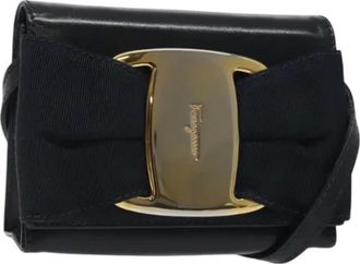 Ferragamo Pre-owned Cuir sacs-ports-paule - Femme - Pre-owned - Bleu - Taille: ONE Size