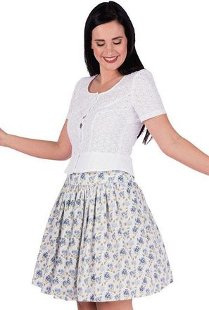 Hammerschmid Trachtenbluse Trachtenbluse - MANUELA - wei&szlig;
