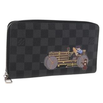 Louis Vuitton Portefeuille Long Damier Graphite Vintage doccasion - Femme - Pre-owned - Gris - Taille: ONE Size