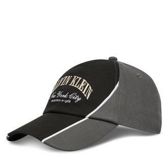 Calvin Klein Cap Calvin Klein Two Tone Seasonal Graphic Cap LV04D5088G Schwarz