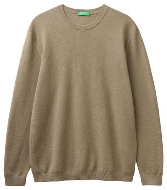 Benetton Herren Maglia G/C M/L 1mbnu106n Pullover, Militärgrün 0w9, XX-Large
