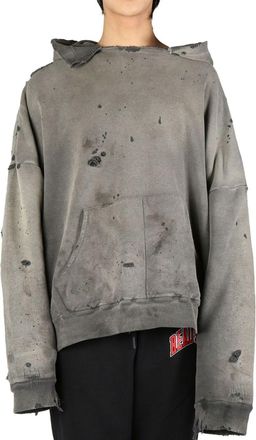 Readymade distressed hoodie - Grau
