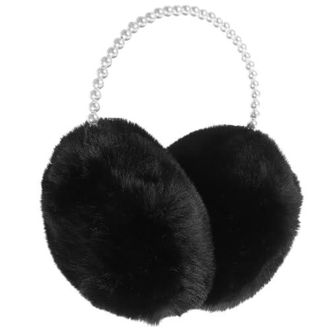 Holibanna Cache-Oreilles en Perles Chaudes pour Filles et Femmes, Prot&egrave;ge-Oreilles Peluche pour Activit&eacute;s Ext&eacute;rieures en Hiver, Bandeau Doux et Confortable