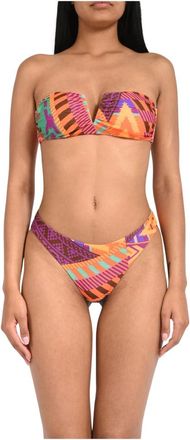 F**k Femme, Maillots de bain, Multicolore, Taille: 44 FR Triangle avec Culotte Fixe