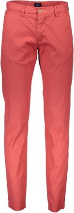 GANT Homme, Pantalons, Rouge, Taille: W30 Chino Pantalons