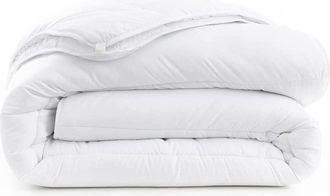 Abeil 4-Jahreszeiten-Bettdecke, weiß, Polyester, weiß, 240 x 260 cm