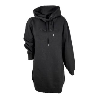 Woolrich Femme, Sweatshirts et sweats à capuche, Noir, Taille: 34 FR Robe molletonnée Urban