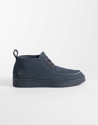 Lacoste baseshot Chukka-Schuh in Dunkelgrau
