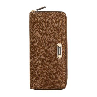 Borbonese B-Classic Portafoglio Large Zip Around - - Accessories - Damen - Braun - ONE SIZE