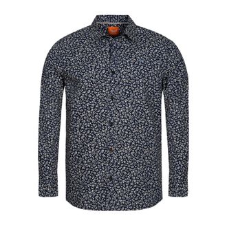 Kaporal Homme, Chemises, Bleu, Taille: XL Bevy Shirt