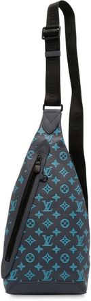 Louis Vuitton Hobo Bags - Monogram Shadow Duo Sling - Gr. unisize - in Blau - für Damen