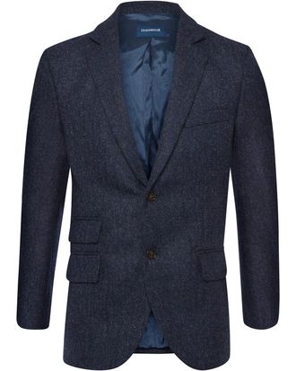 Highmoor Tweed-Sakko Dunkelblau 56