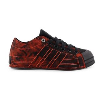 Yohji Yamamoto Schwarze Sneakers mit All-Over-Print - - Shoes - Damen - Schwarzk - 37 1/2 EU
