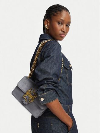 Just Cavalli Handtasche Iconic Snakes 81RA4BAF ZSE74 Grau