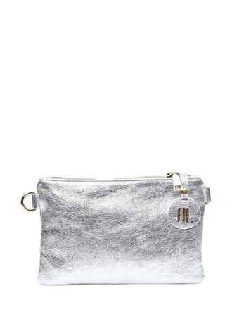 Anna Luchini Silber Rindsledertasche