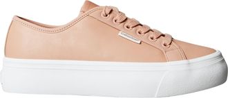 Calvin Klein Damen Vulcanized Sneaker Lace Up Low Top, Rosa (Tuscany), 36