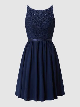 Luxuar Fashion Cocktailkleid mit Strasssteinen