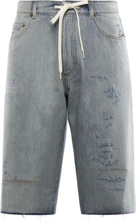Maison Margiela Homme, Shorts, Bleu, Taille: L Denim Shorts