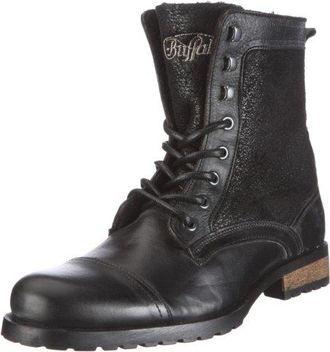 Buffalo ES 1011 Apache BATDO Old DBL 123479, Bottes Homme - Noir-TR-L-1-10, 41 EU