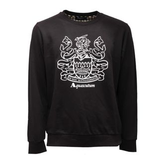 Aquascutum Qmf001L0 Baumwoll-Sweatshirt - - Sweatshirts & Hoodies - Herren - Schwarzk - XL