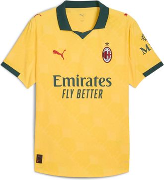 Puma Maillot Authentic Third 25/26 AC Milan Homme, Accessoires, Jaune, 3XL