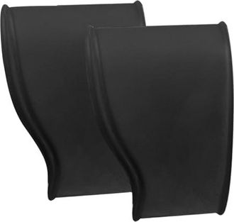 Generico Lot de 2 lacets en silicone pour chaussures de football | Ligaments sup&eacute;rieurs non glissants pour tunnels, protection du leadership professionnel pour