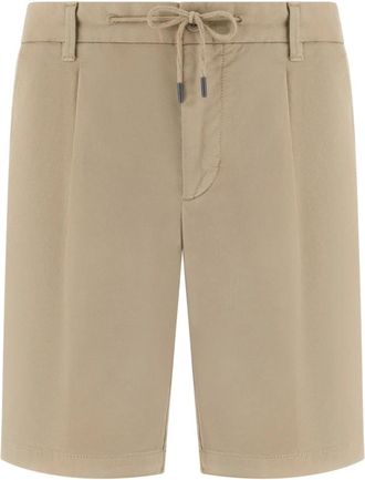 Boggi Milano Homme, Shorts, Beige, Taille: L Bermuda d&eacute;t&eacute; en coton stretch