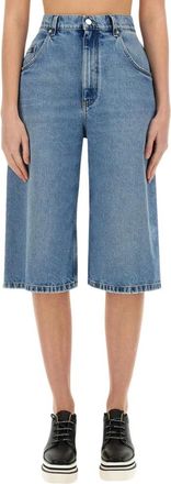 Stella McCartney Damen, Shorts, Blau, W26Gr&ouml;&szlig;e