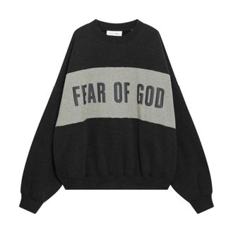 Fear of God Cropped Relaxed Panelled Sweatshirt - - Sweatshirts & Hoodies - Herren - Grau - M