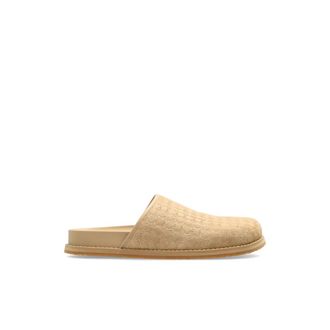 Amiri Homme, Chaussures, Beige, Taille: 42 EU MA Clog Suede Slides