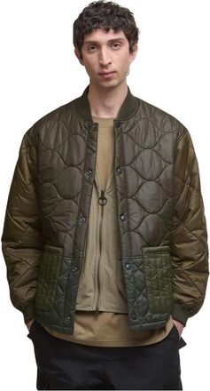 Barbour Homme, Vestes, Vert, Taille: S Cording Quilted Jacket