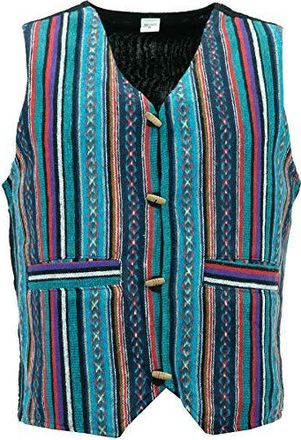 Loud Elephant Coton Brossé Gilet - Violet Sky, L