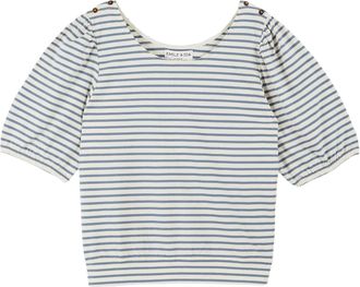 Emile Et Ida T-shirt Berlioz Rayures Coton Bio Emile et Ida