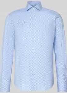 HUGO BOSS Regular Fit Businesshemd aus Baumwolle mit Kentkragen Modell JOE