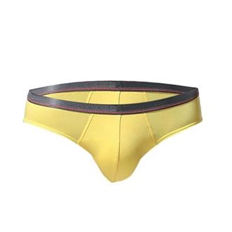 Generic Slip pour homme, couleur unie, respirant et confortable, coupe douce et id&eacute;ale, taille &eacute;lastique, slip d&eacute;contract&eacute; pour le sport et la vie quotidienne