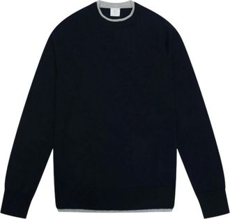 Eleventy Homme, Pulls, Bleu, Taille: L maglieria e felpe poliestere