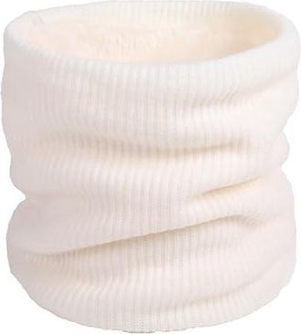 Generic Paire de foulards rafra&icirc;chissants chauds unis tricot&eacute;s avec un noeud en cuivre, Blanc., taille unique