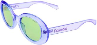Polaroid Lila Harz Sonnenbrille