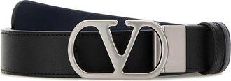 Valentino Garavani Ceinture - Bleu Fonc&eacute;