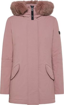 Peuterey Femme, Vestes, Rose, Taille: 44 FR Donnet KL Fur