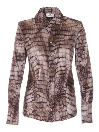 Elisabetta Franchi Chemise - Marron