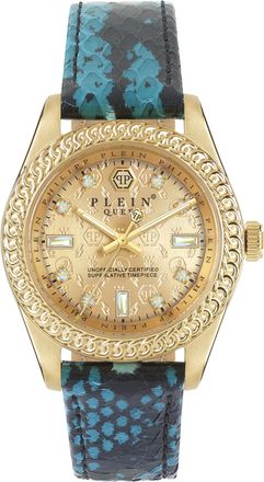 Philipp Plein Queen Blau Damen Armbanduhr PWDAA0221