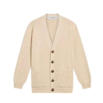 Golden Goose Femme, Pulls, Beige, Taille: 42 FR Collection de Pulls Élégants