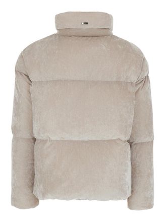 Herno Womens Down Jacket Beige Puffer