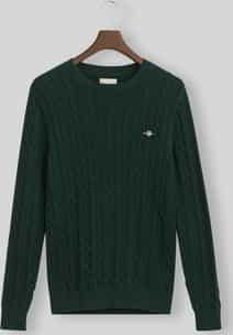 GANT Pullover mit Logo-Stickerei