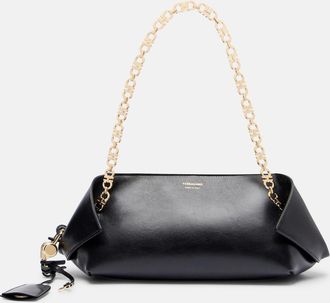 Ferragamo Schultertasche Scarf Small aus Leder