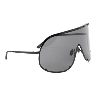 Rick Owens Schwarze Masken-Sonnenbrille Ultimativer Stil - - Accessories - Herren - Schwarzk - ONE SIZE