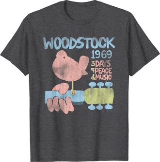 Woodstock Chimes Woodstock 50 Years Dove T-Shirt