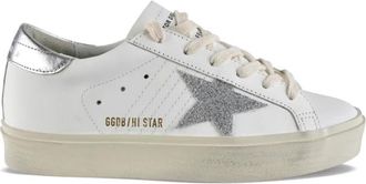 Golden Goose Femme, Chaussures, Blanc, Taille: 36 EU Hi Star Baskets