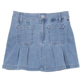 Tommy Hilfiger Minirock f&uuml;r M&auml;dchen, Denim (Blau)